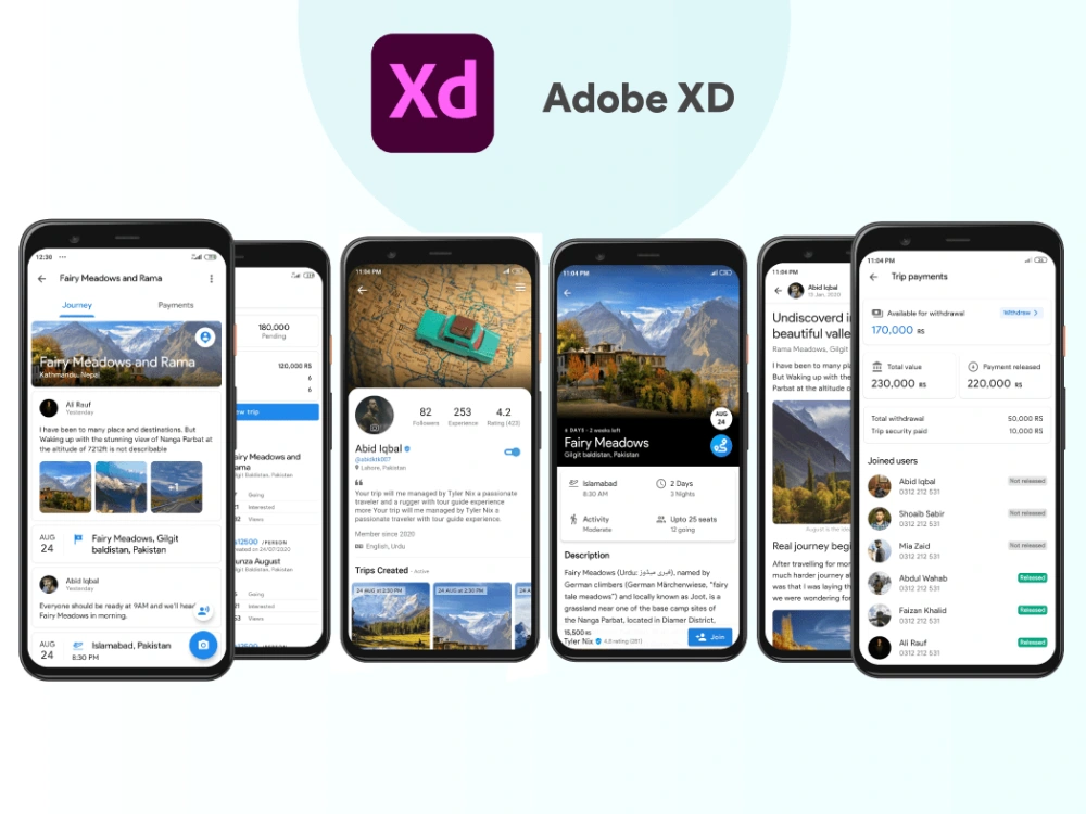 Mobile app and website UI UX design in Figma and Adobe XD | Upwork