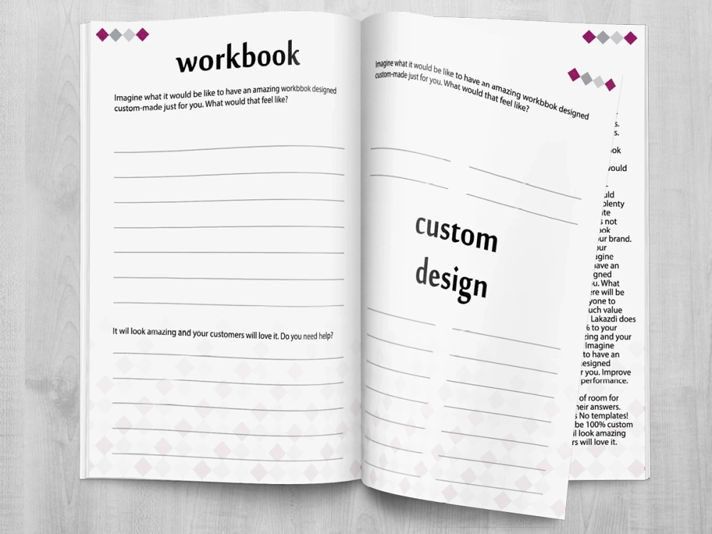 A custom workbook design | Upwork