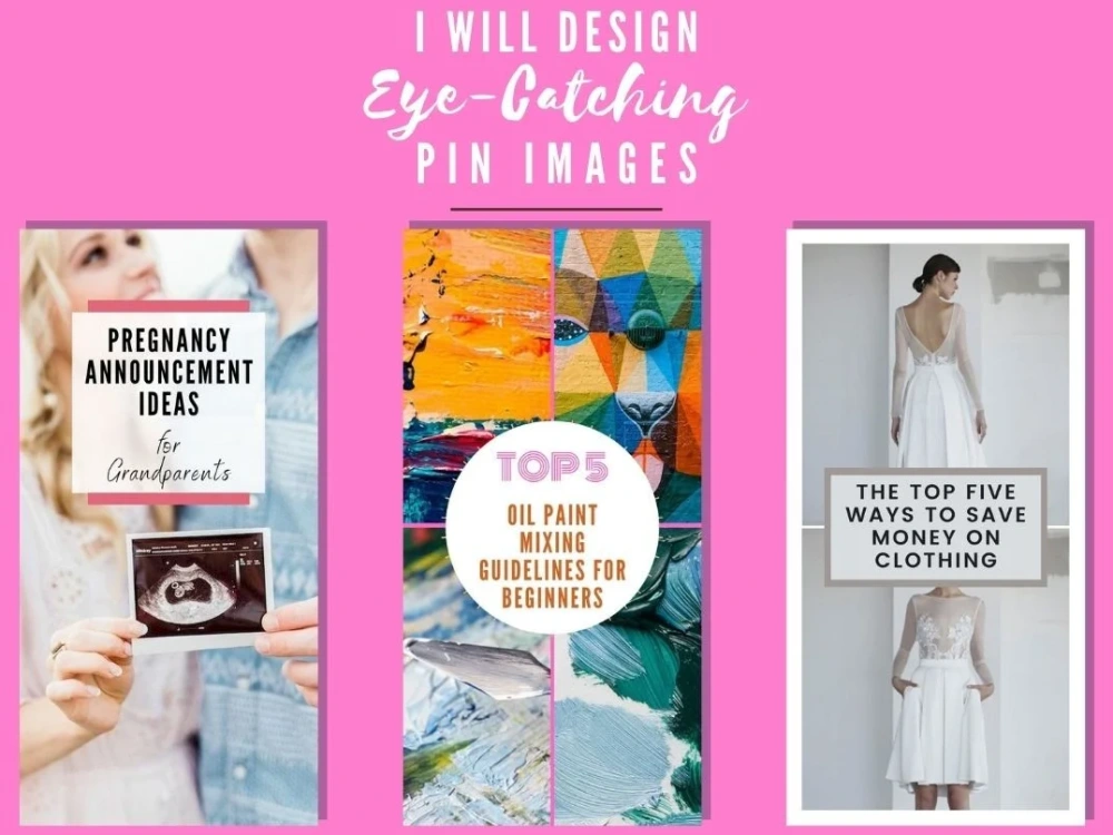 Amazing clickable and eye-catching pinterest pins | Upwork