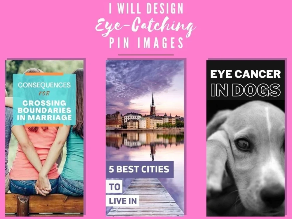 Amazing clickable and eye-catching pinterest pins | Upwork