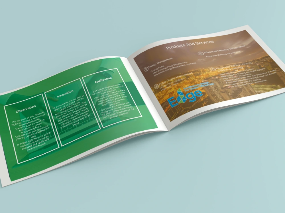 A Professional Company Profile Brochure Design | Upwork