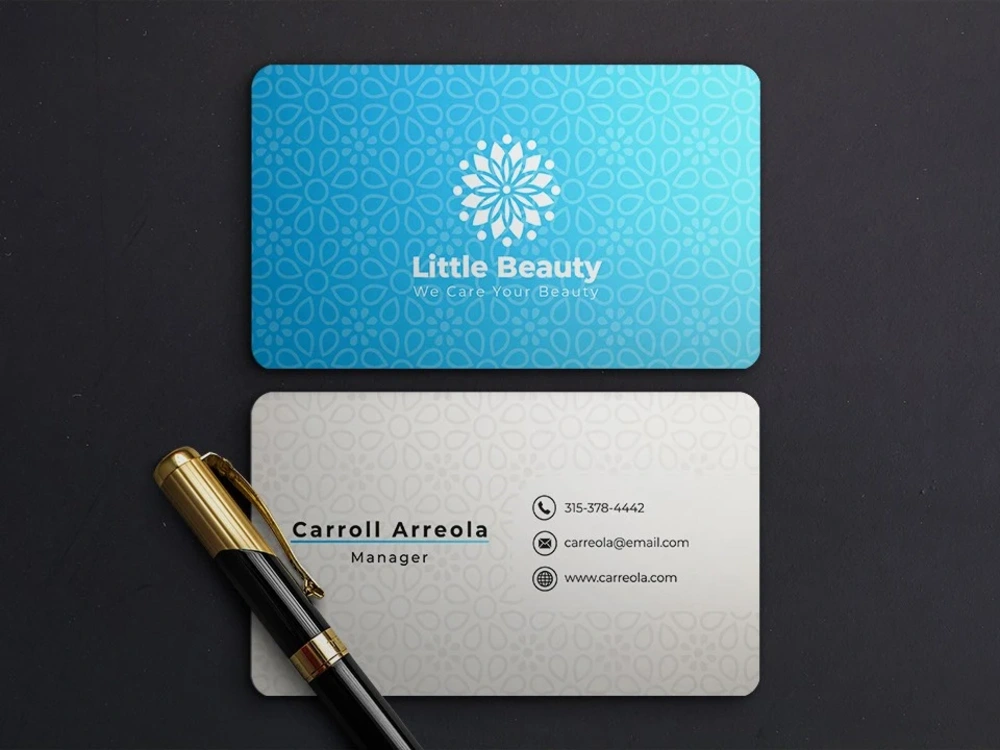 4 Concept Business Card Design In 2 Days | Upwork