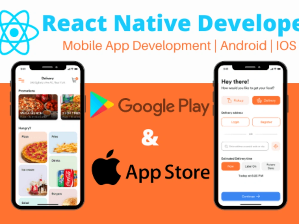 A cross-platform android and iOS mobile app using react native | Upwork