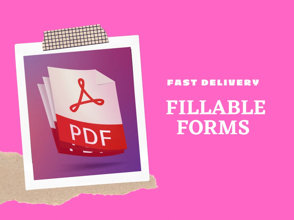 Professional fillable PDF forms and hyperlinks within 6 hours | Upwork
