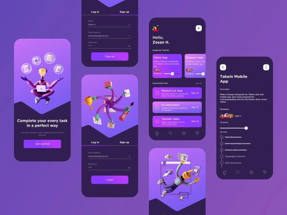 Meaningful UI/UX design for your web or mobile app | Upwork