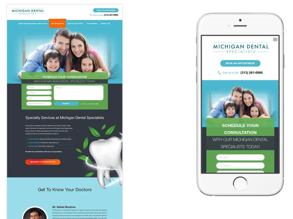 A custom unique landing page | Upwork