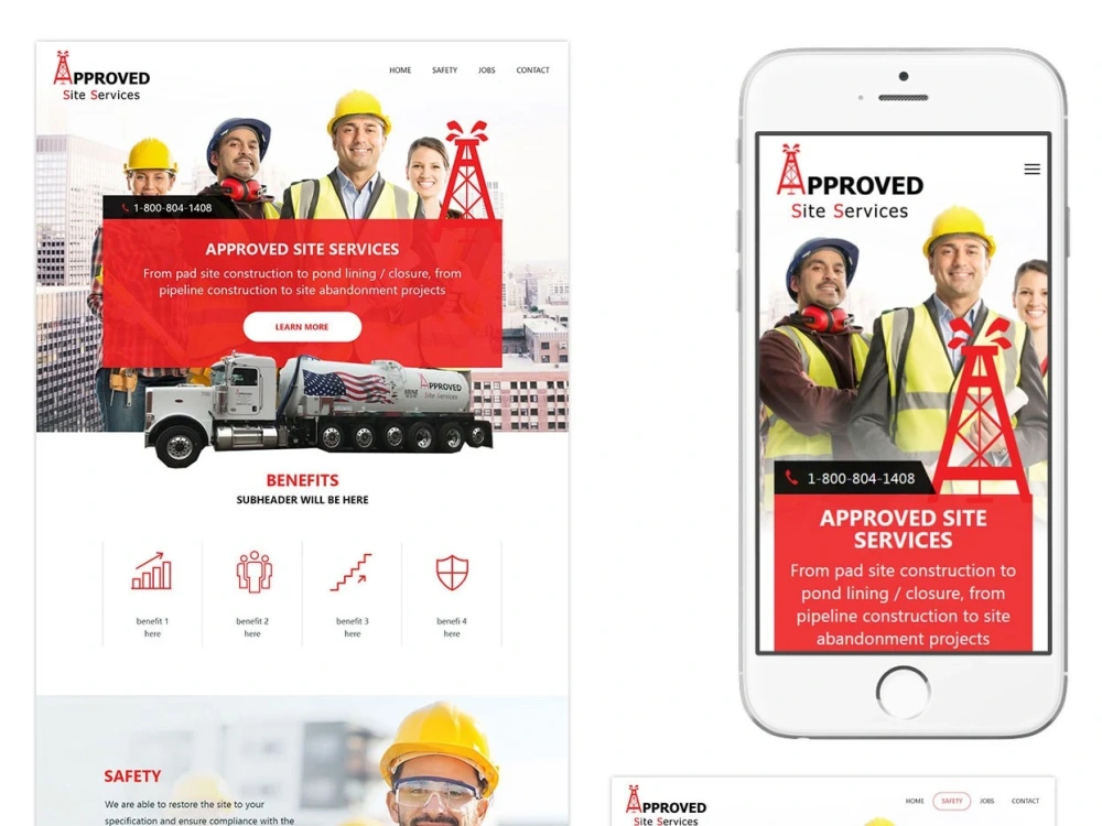 A custom unique landing page | Upwork