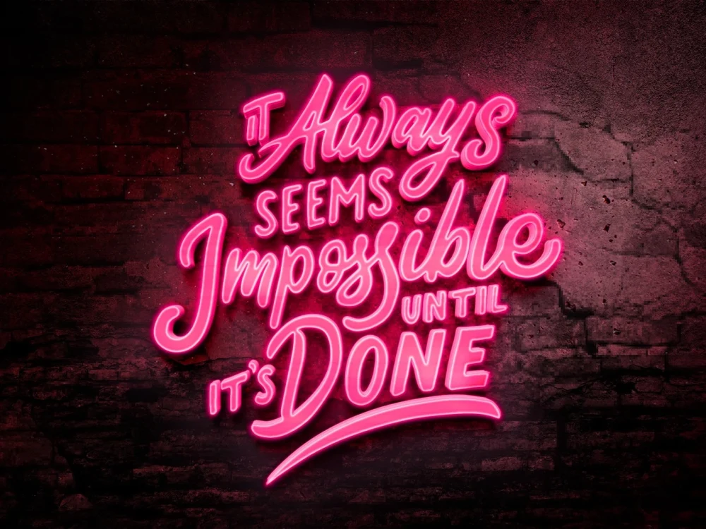 A modern and luxurious neon signature logo | Upwork