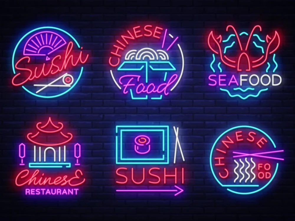 A modern and luxurious neon signature logo | Upwork