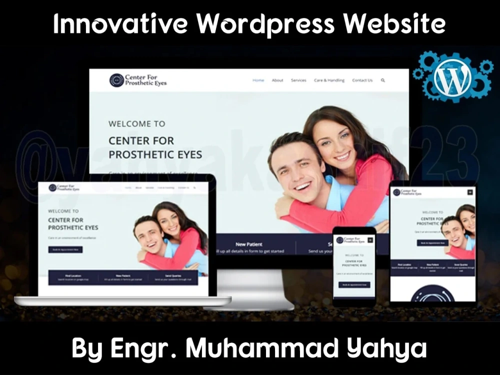 Responsive wordpress website eyecatchy design | Upwork