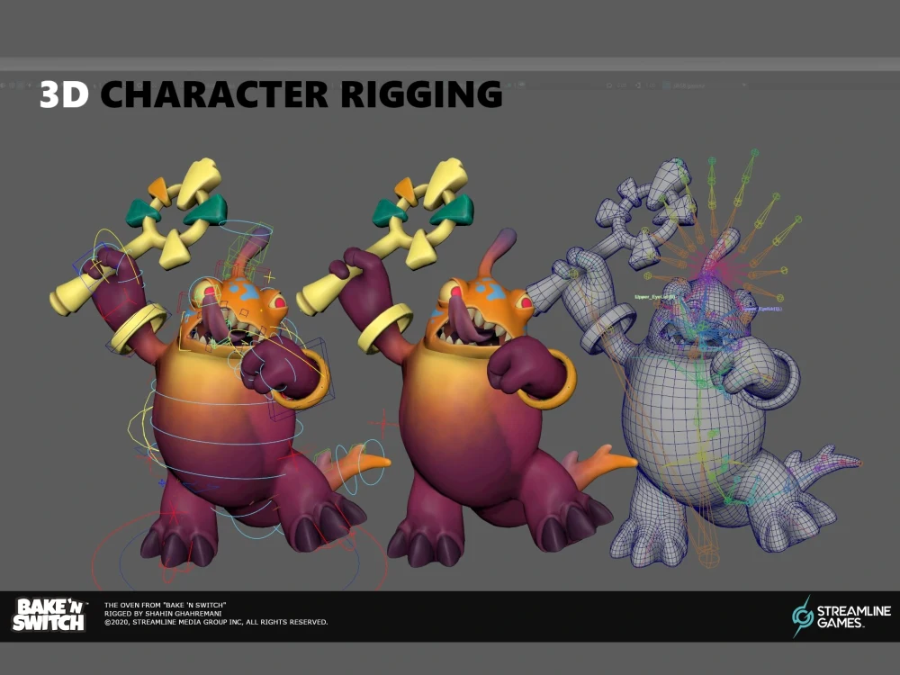 A reliable Rig for your 3D Characters with a great skinning! | Upwork