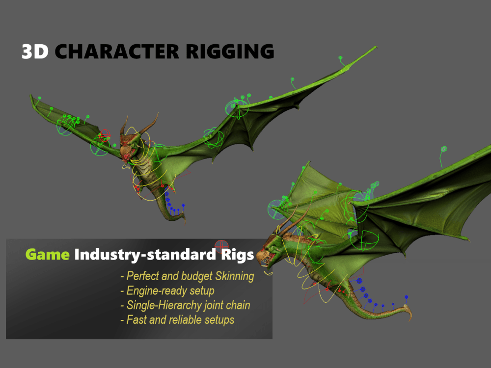 A reliable Rig for your 3D Characters with a great skinning! | Upwork
