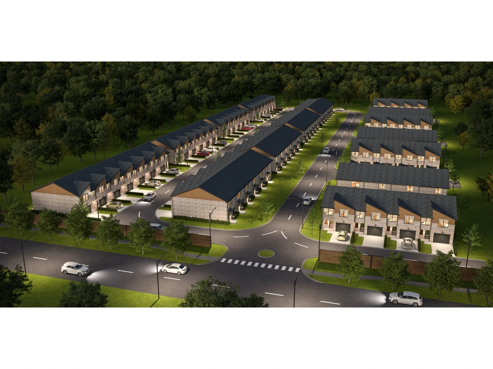 A 3D site plan for real estate development project | Upwork