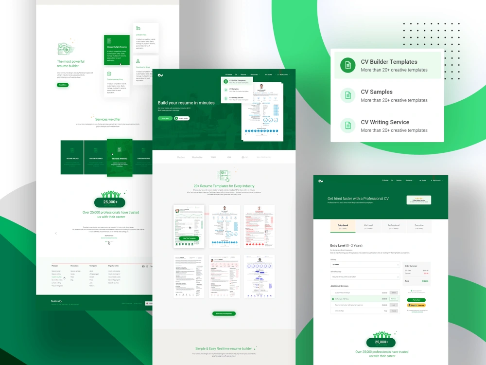 Professional Creative UI/UX design, landing page UI design in Figma ...
