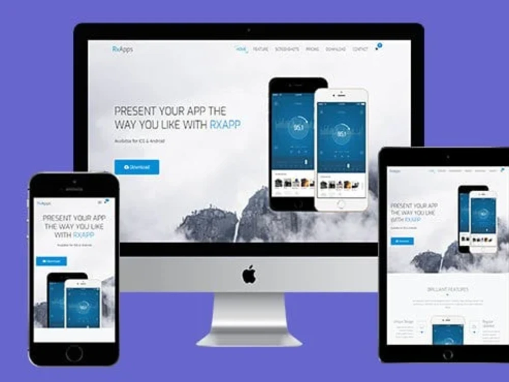 Full responsive landing page for your business. | Upwork