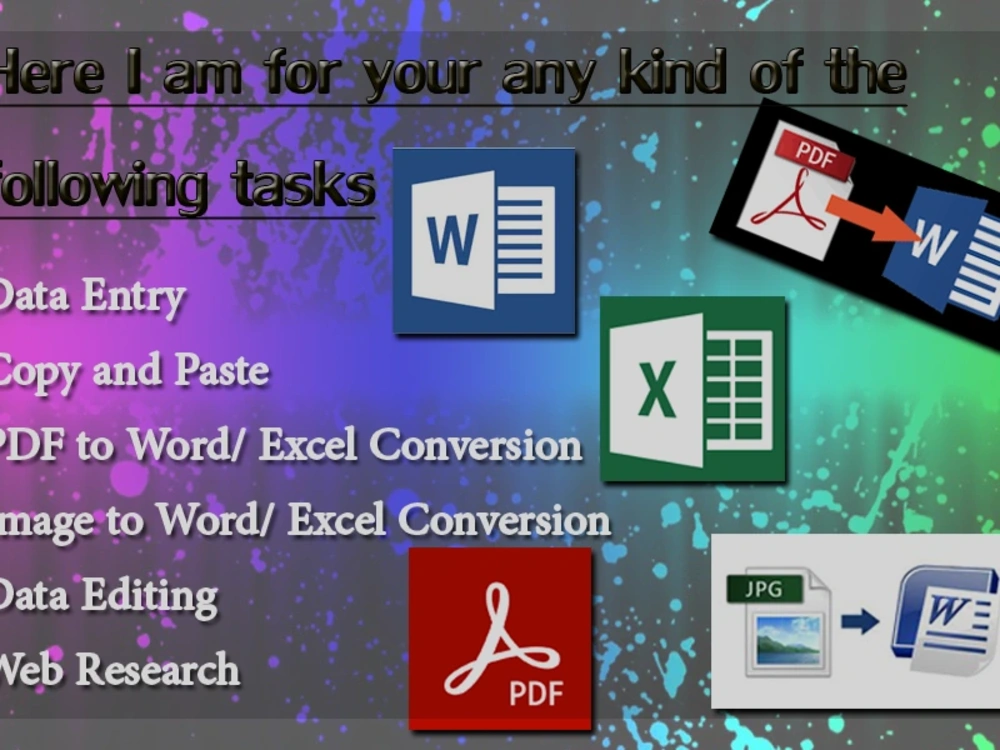 A professional data entry work done with 100% accuracy and quality | Upwork