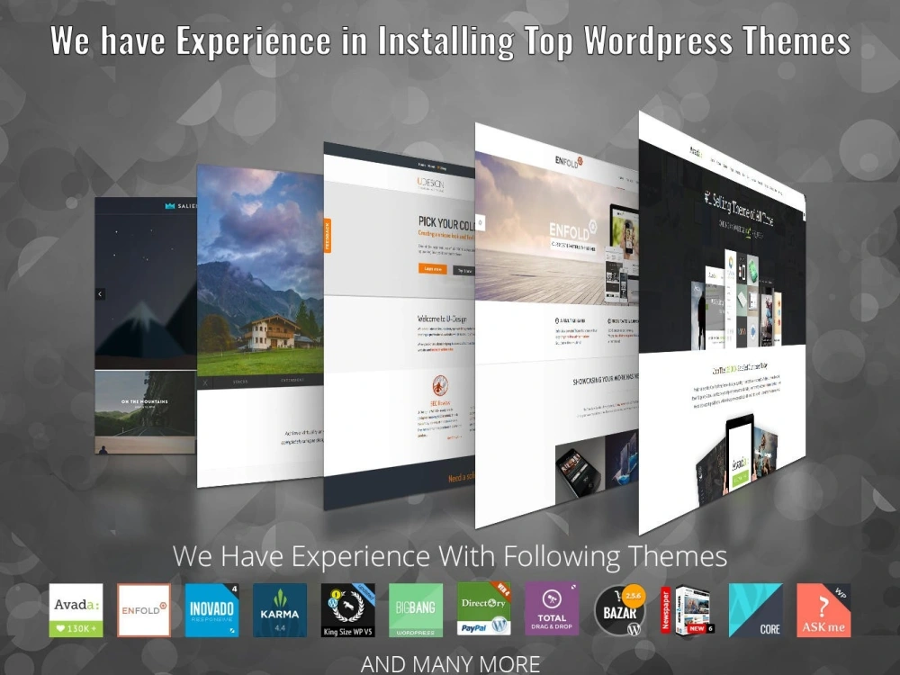 Installing a WordPress theme and setup like demo | Upwork