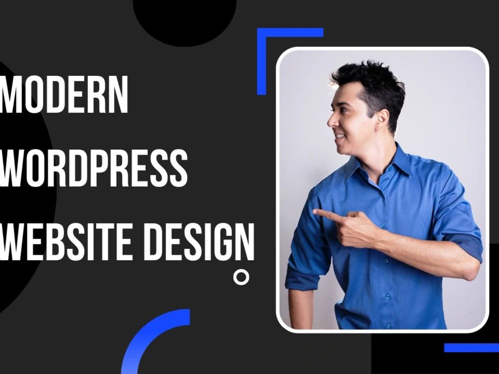 A modern and responsive wordpress website design | Upwork