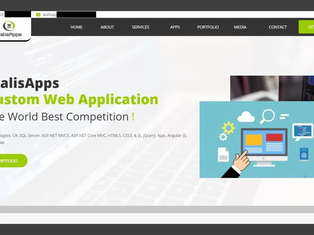 A custom web app using ASP.NET MVC 5/ASP.NET Core MVC | Upwork