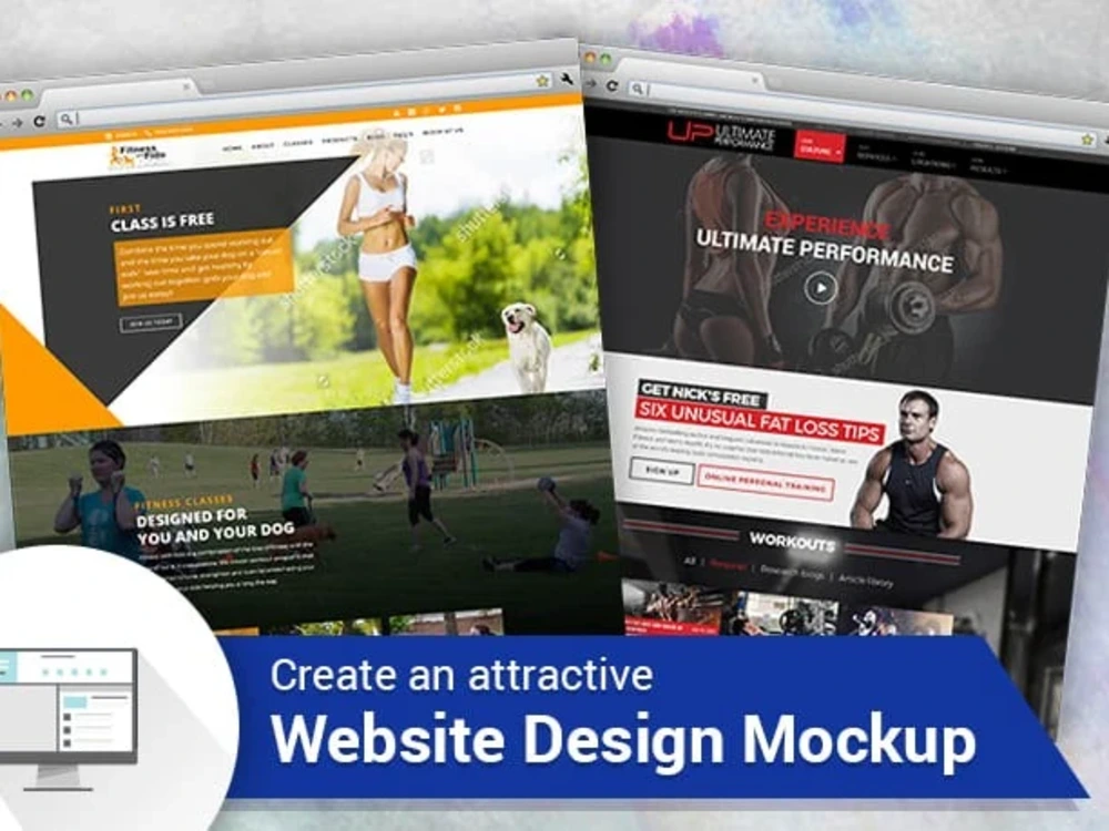 An attractive Website Design/Web App, Mobile UI/UX Mockups | Upwork