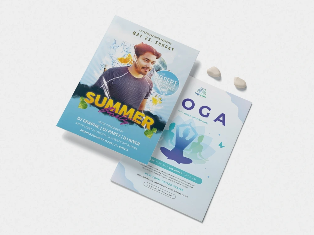 Modern event flyer design | Upwork