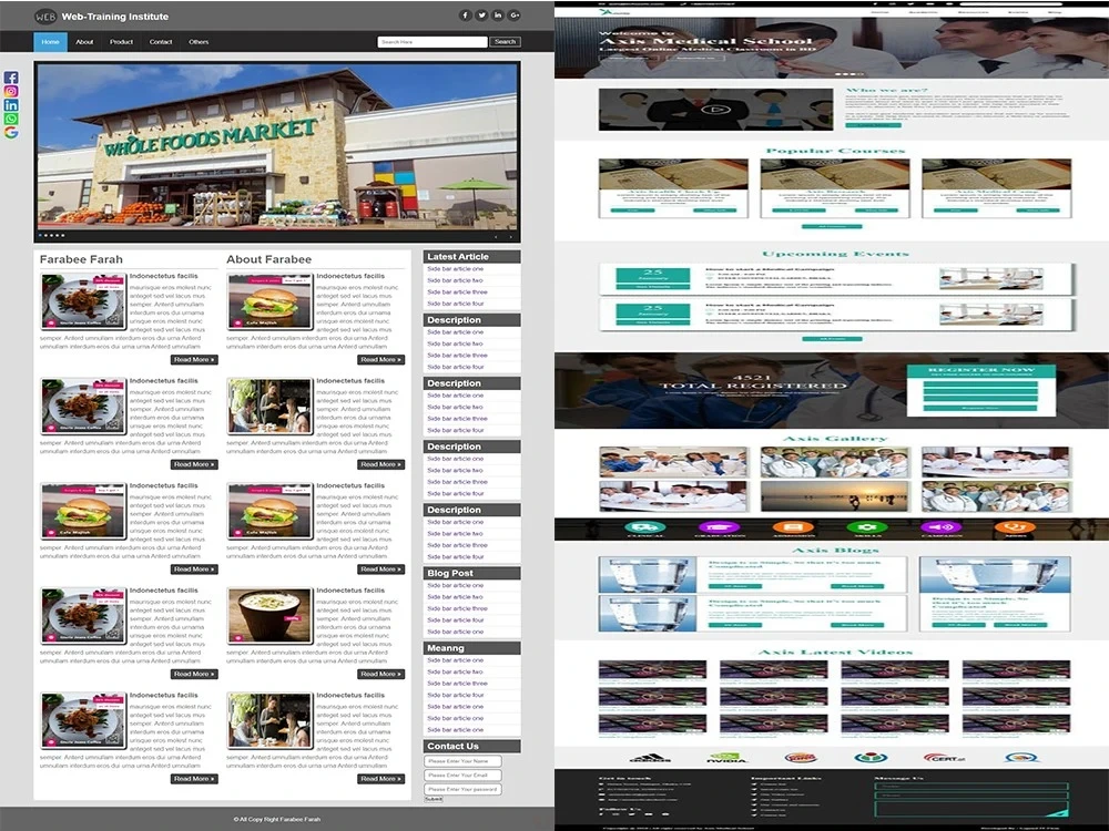Pixel perfect, full-responsive PSD to HTML | Upwork