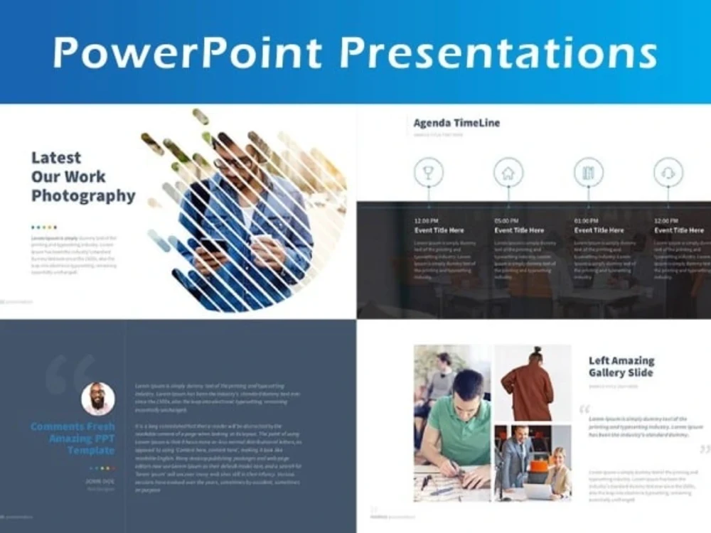 Professional and modern powerpoint presentation | Upwork