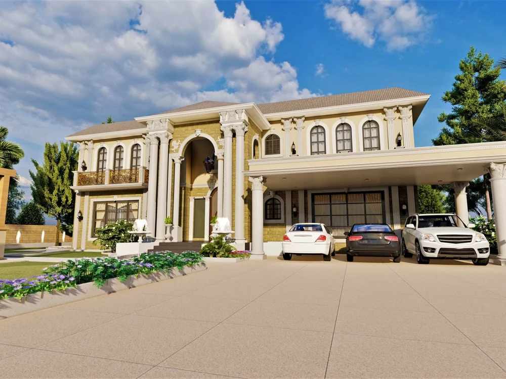 A detailed 3D model and visualizations of your architectural project ...