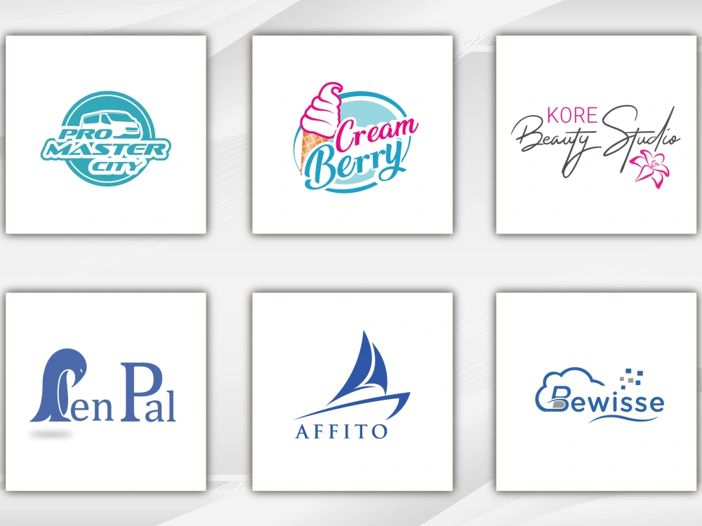 3 premium logo design concepts which are fully custom and modern | Upwork