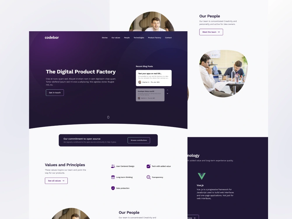 A modern and intuitive website that takes your business to the next ...