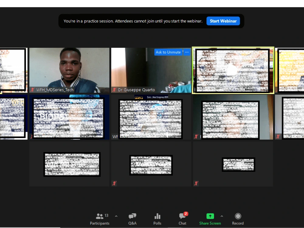 A customized zoom virtual event & tech support for your meeting/webinar ...