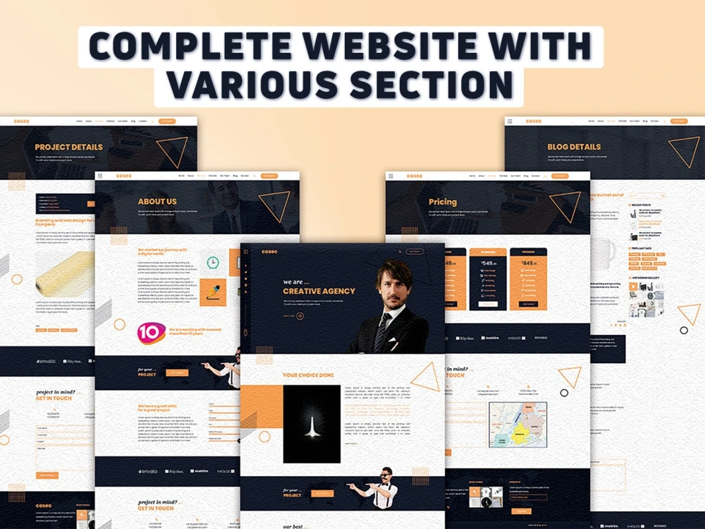 Complete Responsive Wordpress Website Design And Theme Customizations