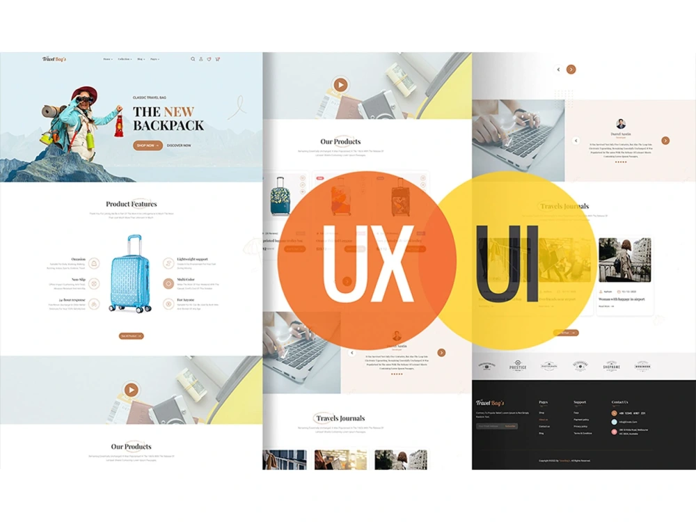 Change your website home page design in figma | Upwork