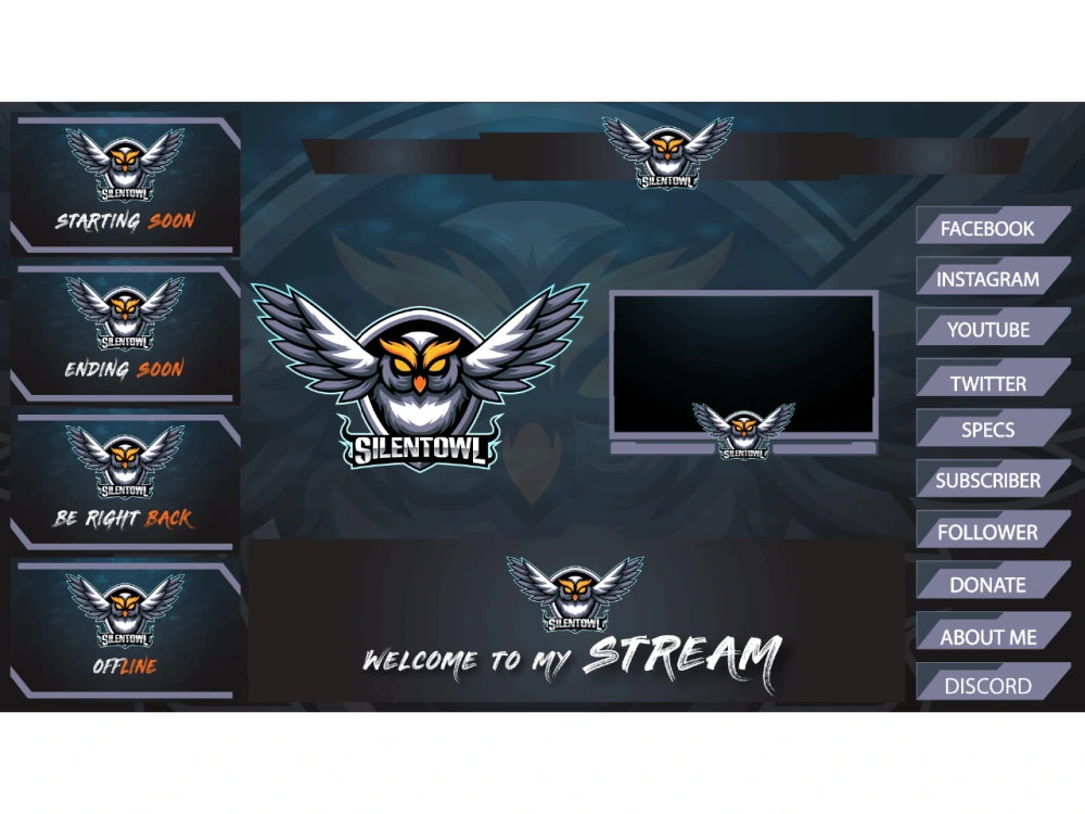 Custom twitch logo, emotes and animated overlays for stream | Upwork