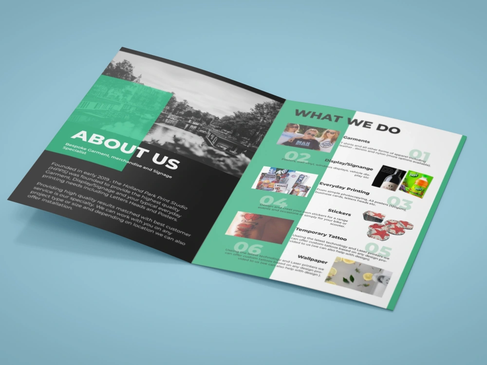 A modern brochure design for your business | Upwork
