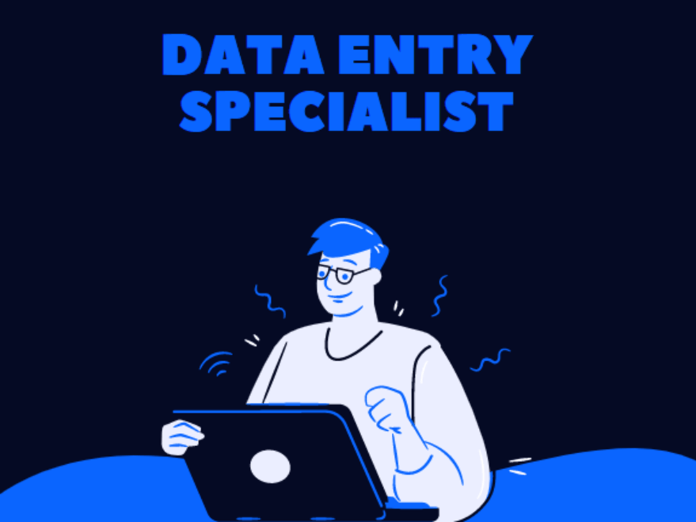 A data entry specialist for work | Upwork