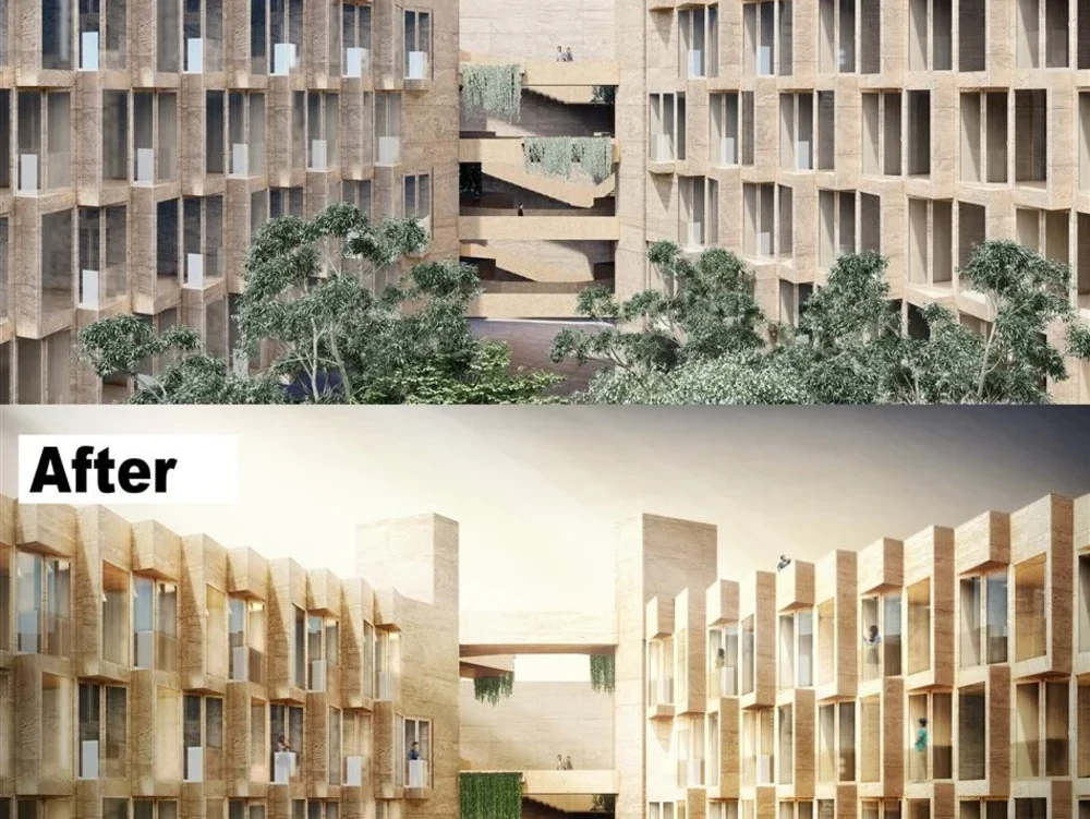 A Fantastic architectural image post production | Upwork