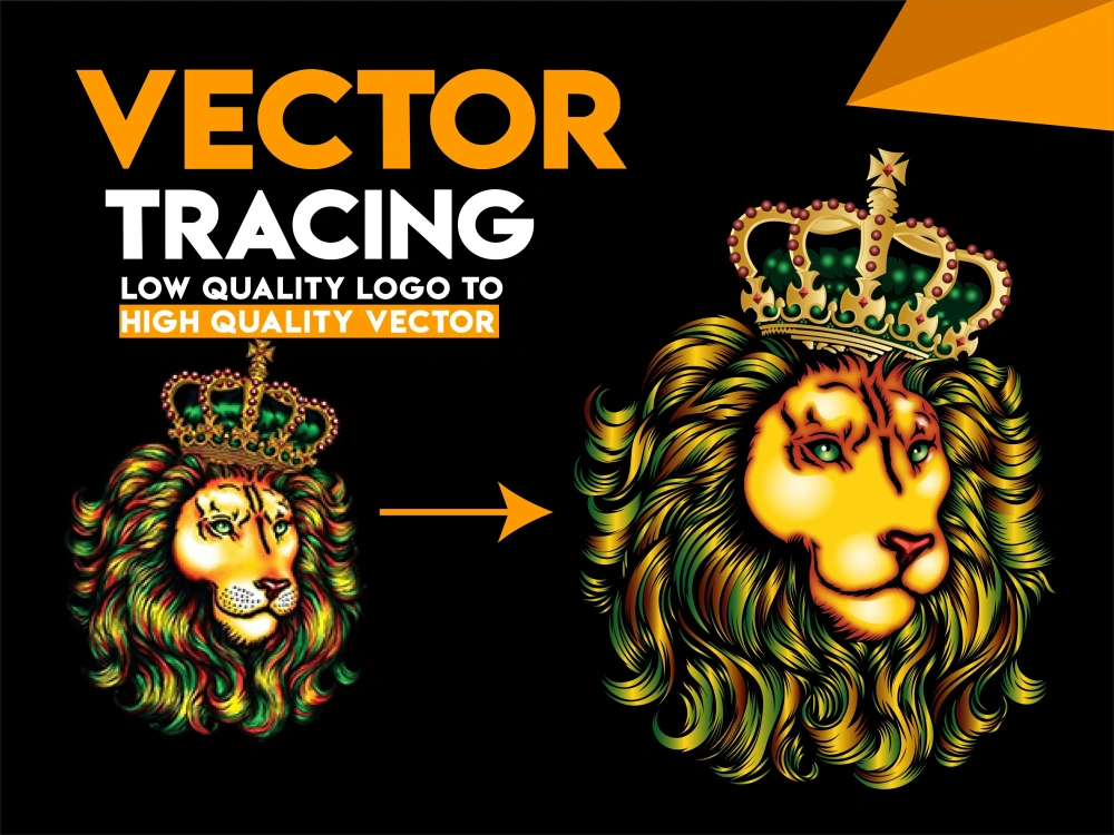 High quality vector of your low quality logo or images | Upwork