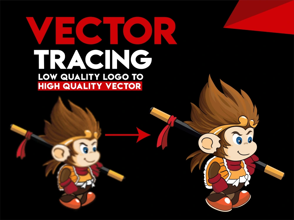 High quality vector of your low quality logo or images | Upwork