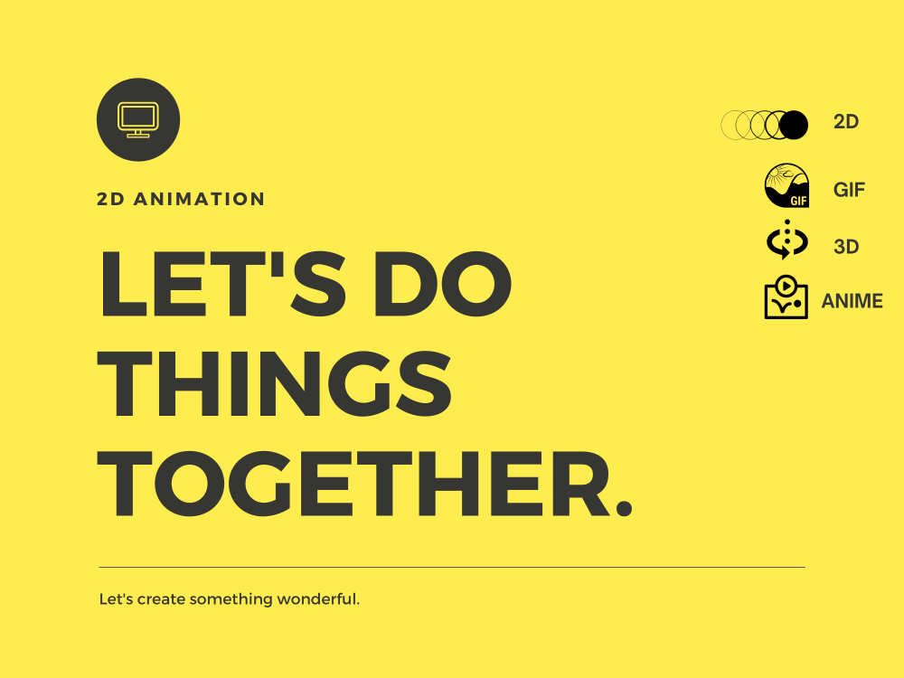 A awesome 2D &3D animation GIF /LOTTIE/JSON/SVG /BANNER | Upwork