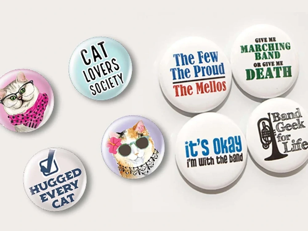 Magnets button design, pin buttons, pin back buttons | Upwork