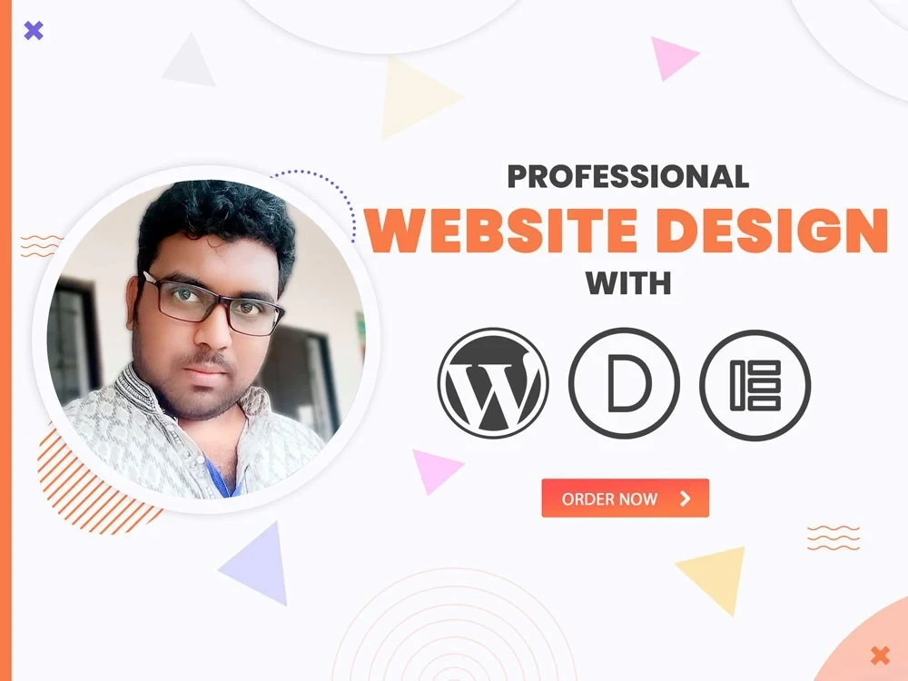 A responsive WordPress website design by Divi Theme or Elementor Pro | Upwork