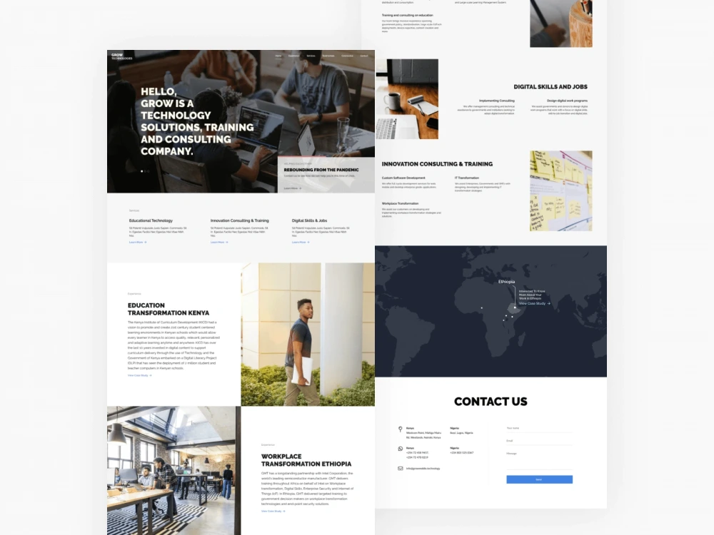 Scalable, responsive, and light-weight frontend conversion of your ...