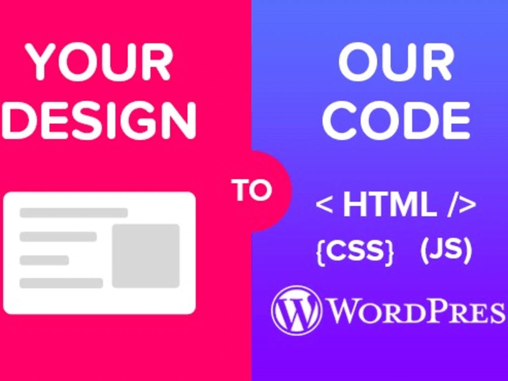 Your design converted into a website | Upwork