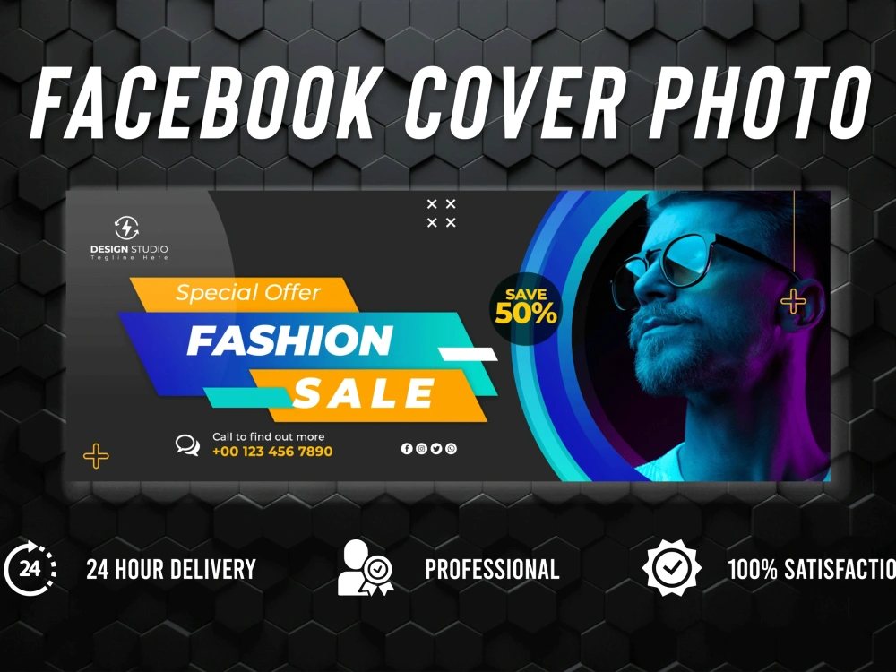 Professional facebook cover photo and banner design | Upwork