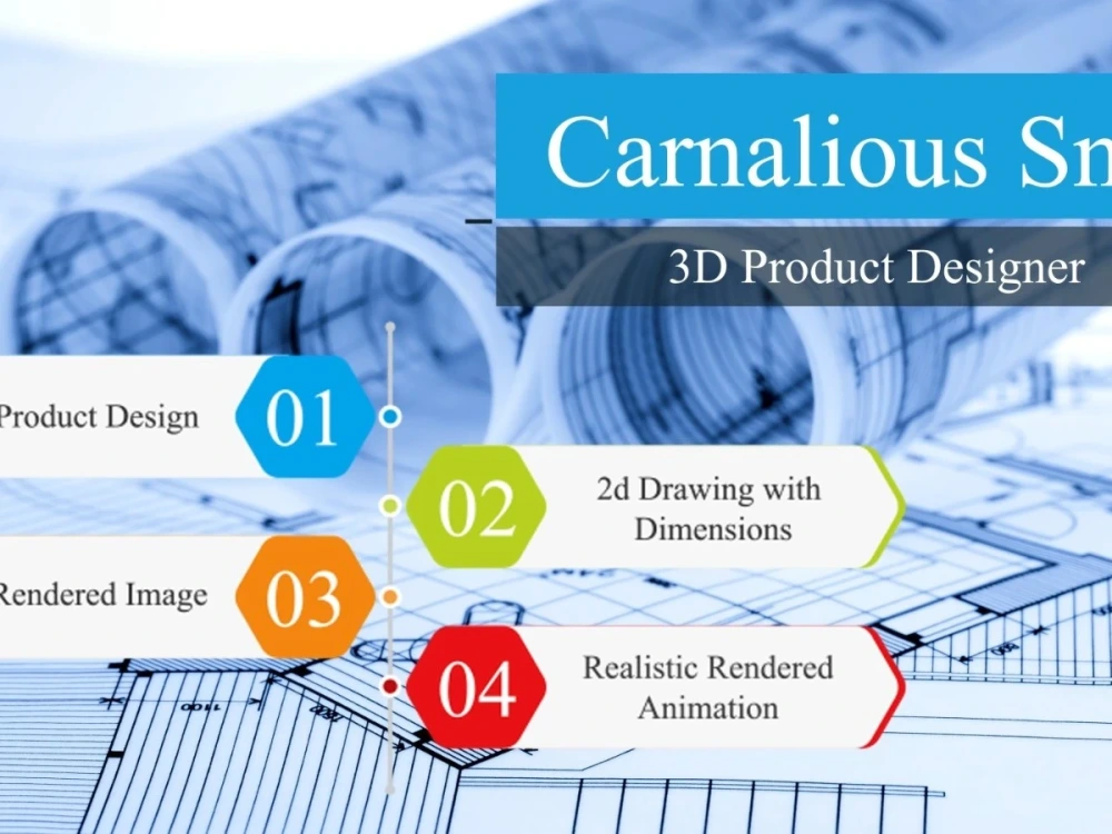 Professional 3d product designing, 2d drawing, rendering | Upwork