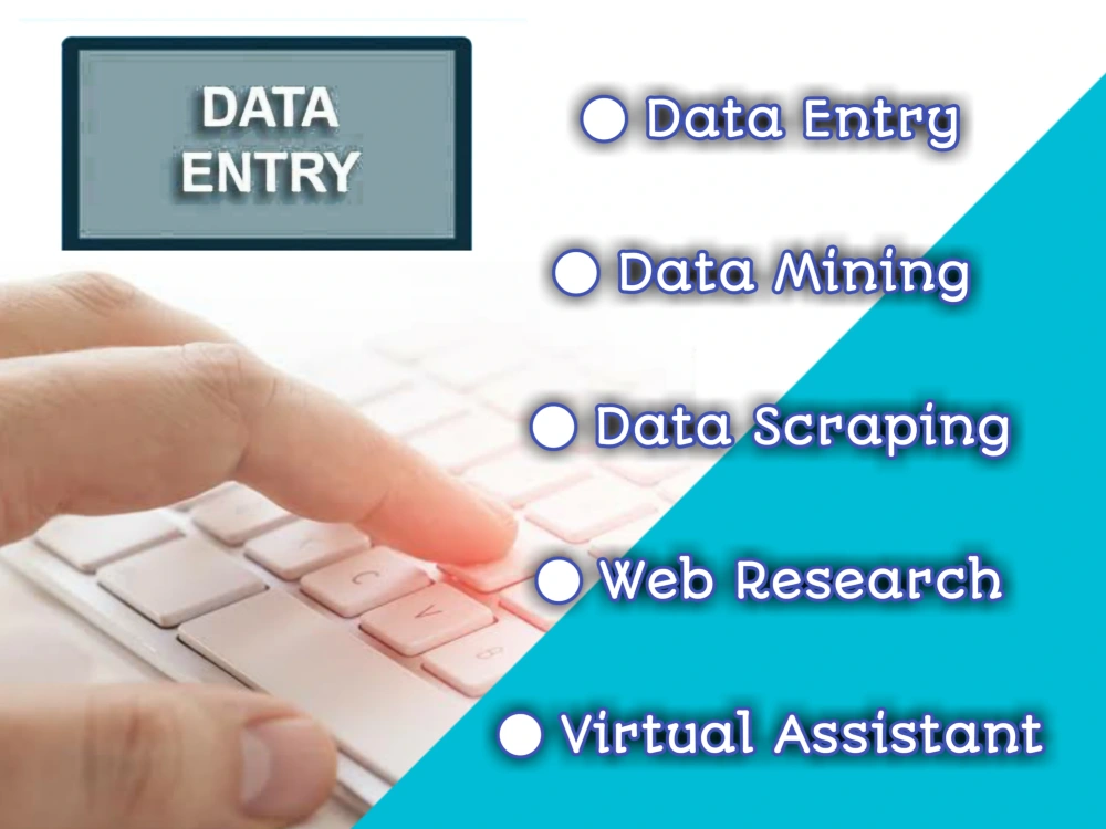 Data Entry and all type of Virtual assistant work. | Upwork