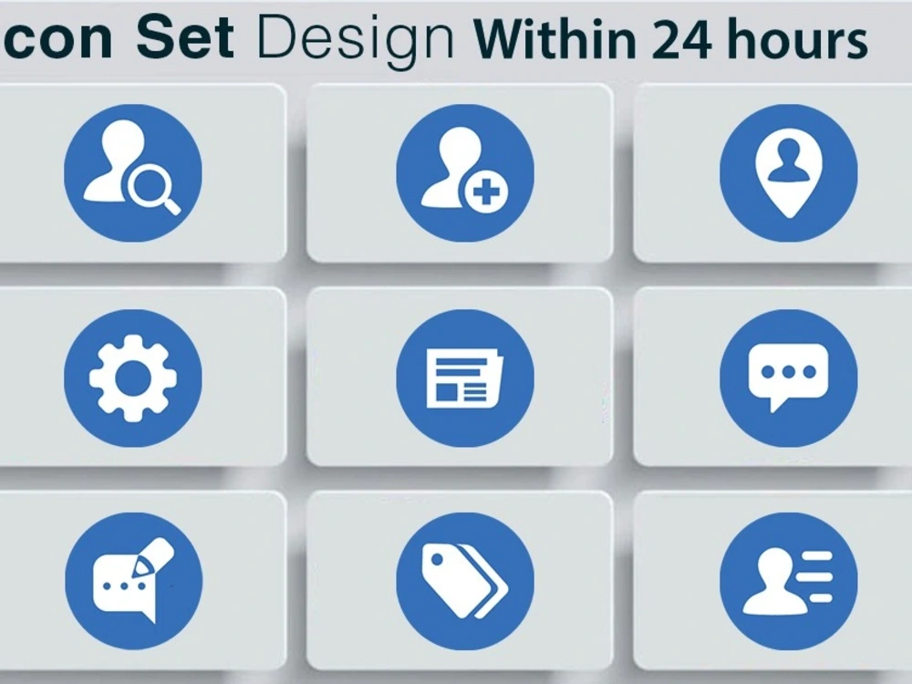 Simple Icon set Design | App Icon Design | Website Icon | Icon Designer ...