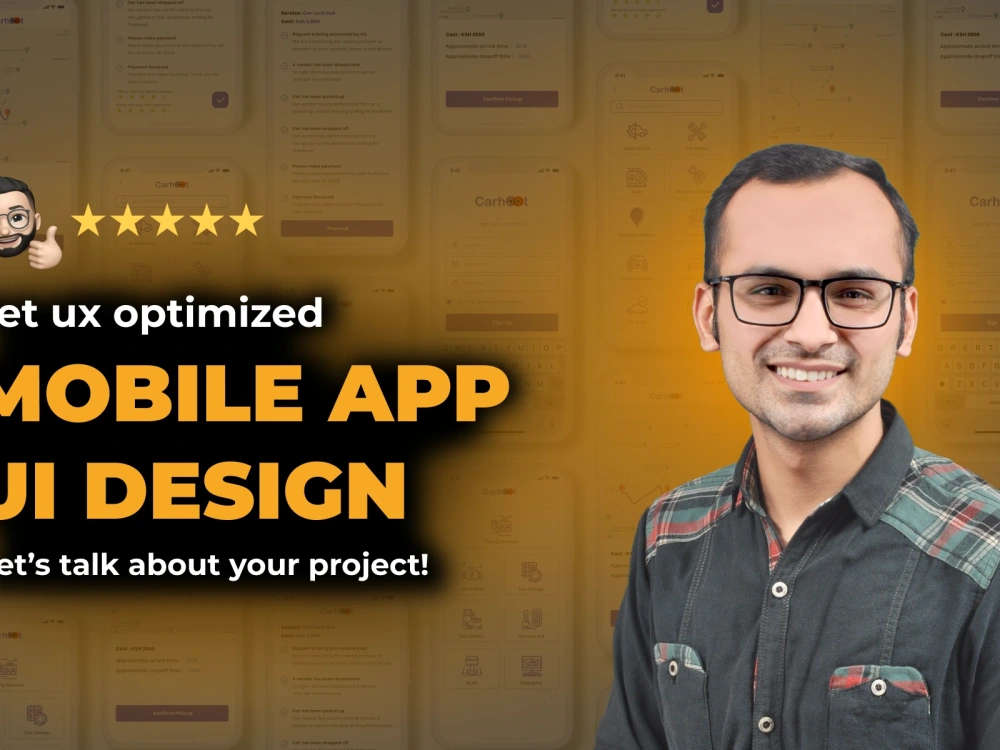 Ui ux design, prototype or wireframe for your mobile and web | Upwork
