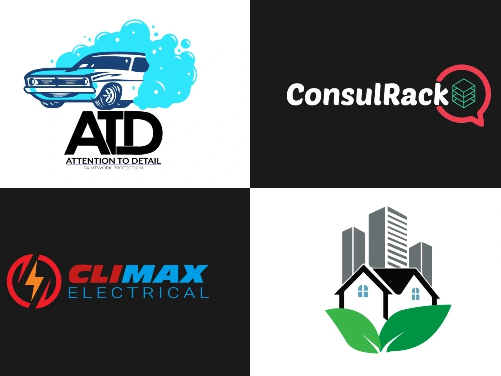 A flat, minimalist, simple 2d logo design in 24 hours | Upwork